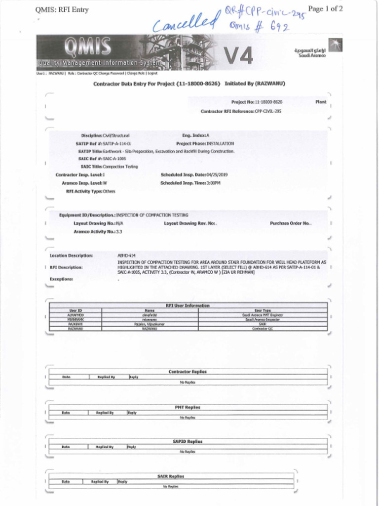 QR#CPP-CIVIL-295_QMIS#692 | PDF