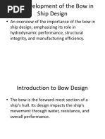 Overview of Ship Bow Designs | PDF | Hull (Watercraft) | Ships