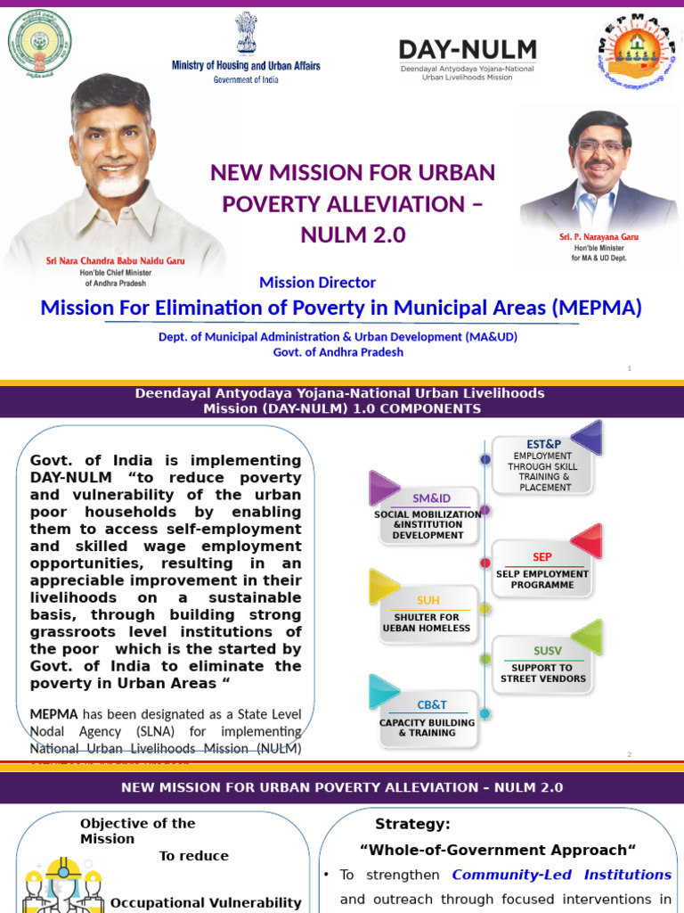 NULM 2.0 | PDF | Poverty Reduction | Poverty