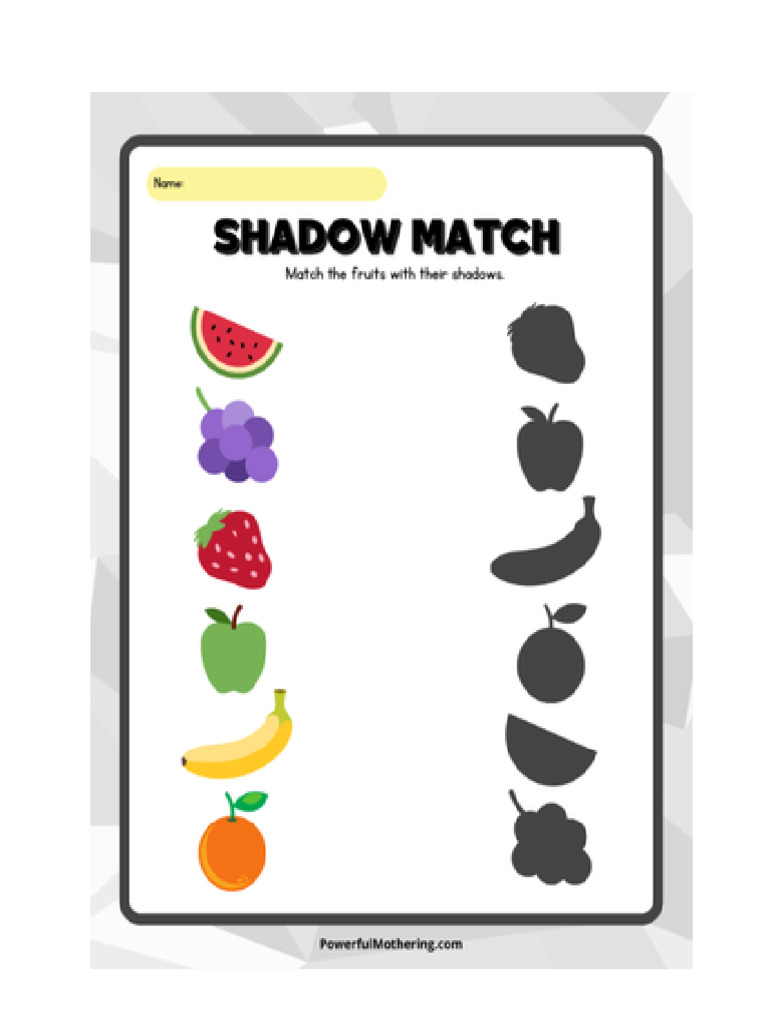 Matching Game | PDF