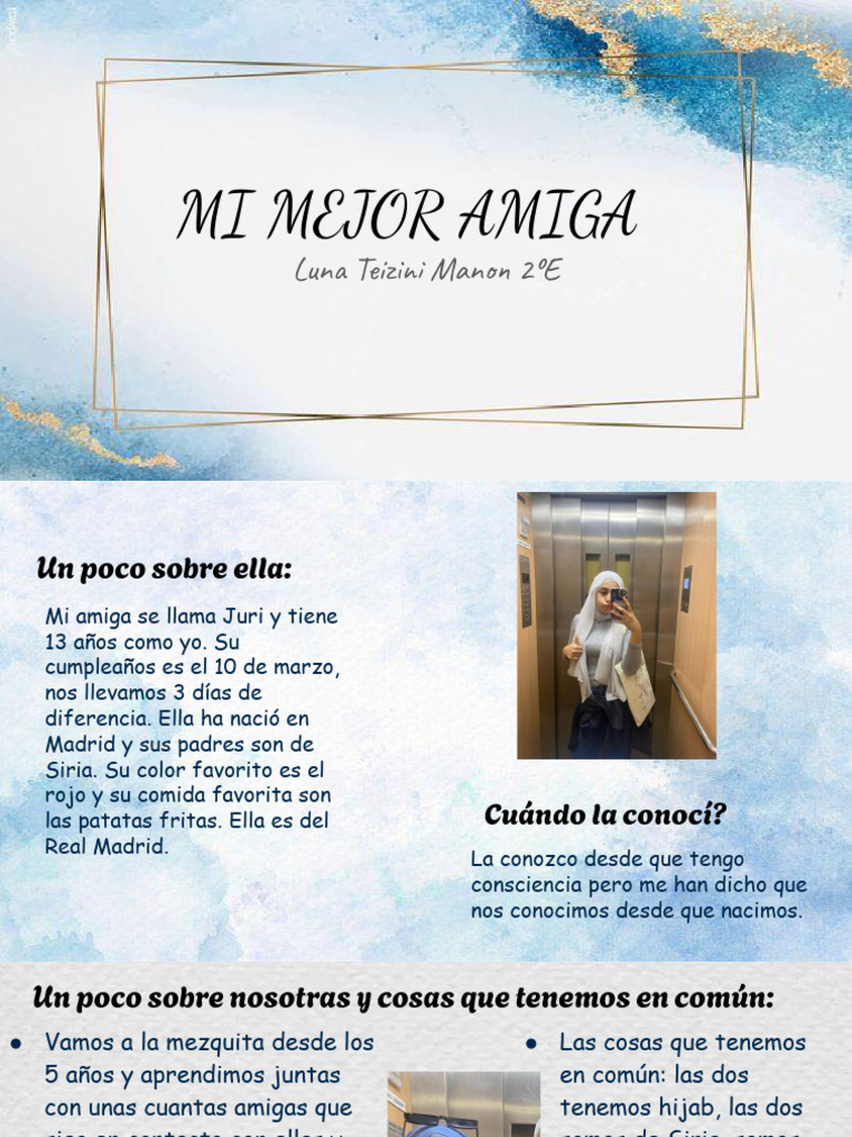 Amistad con Juri: Conexiones y Afinidades | PDF