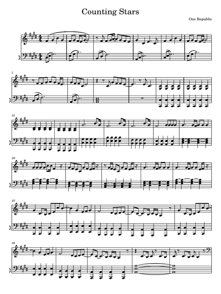 Counting Stars | PDF