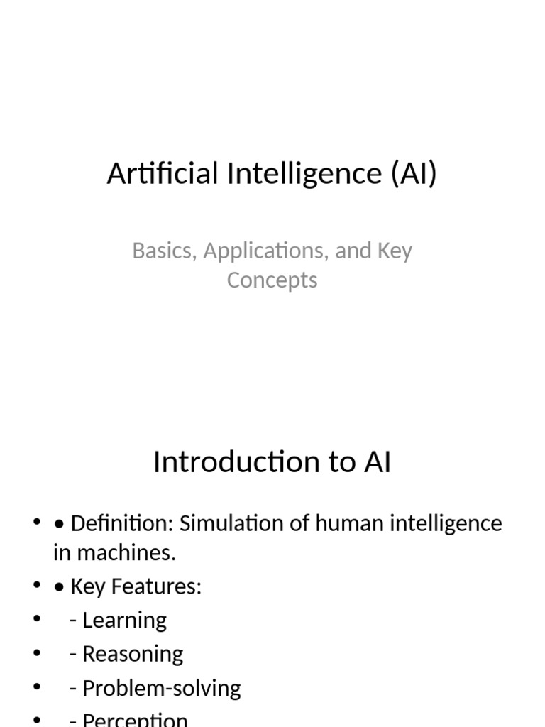 Lect 10 Artificial Intelligence | PDF | Artificial Intelligence | Intelligence (AI) & Semantics