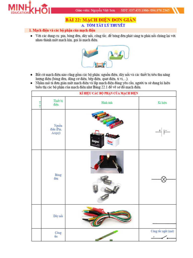 KHTN 8 Bài 22 | PDF