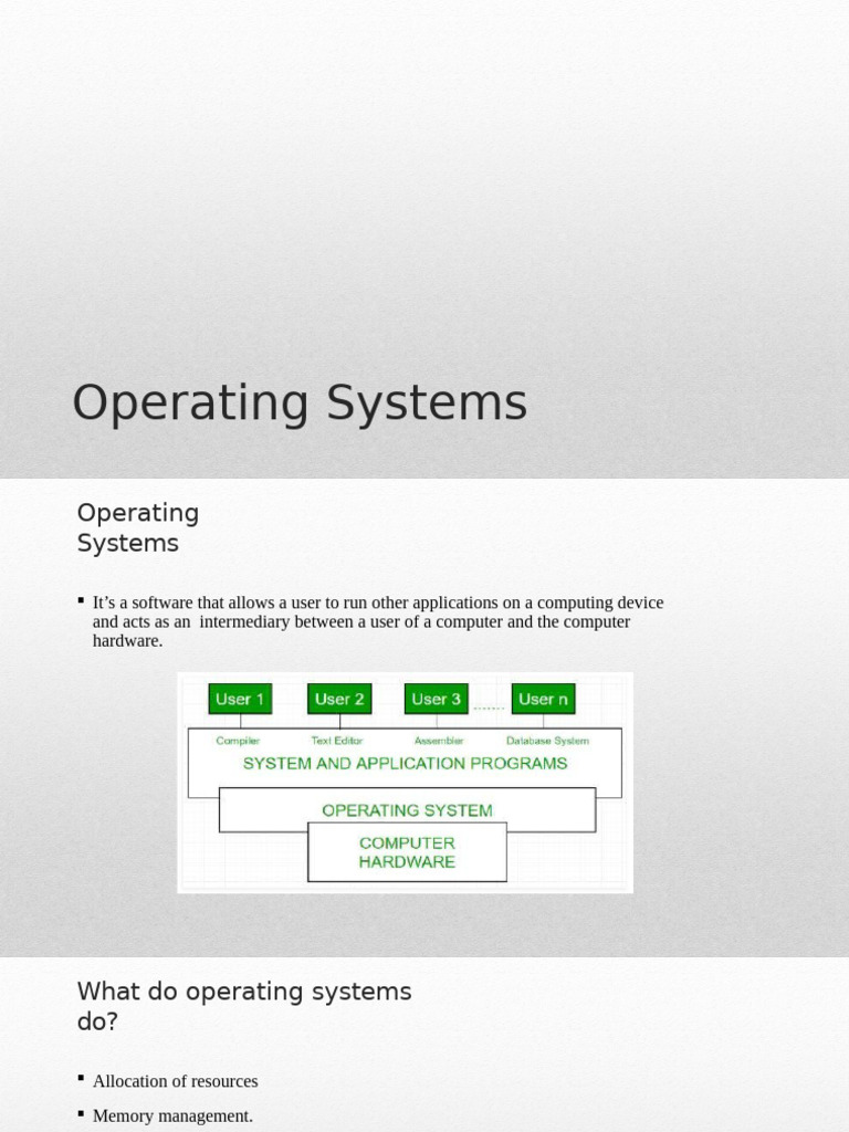 Operating Systems - Lecture 5 | PDF | Operating System | Bios