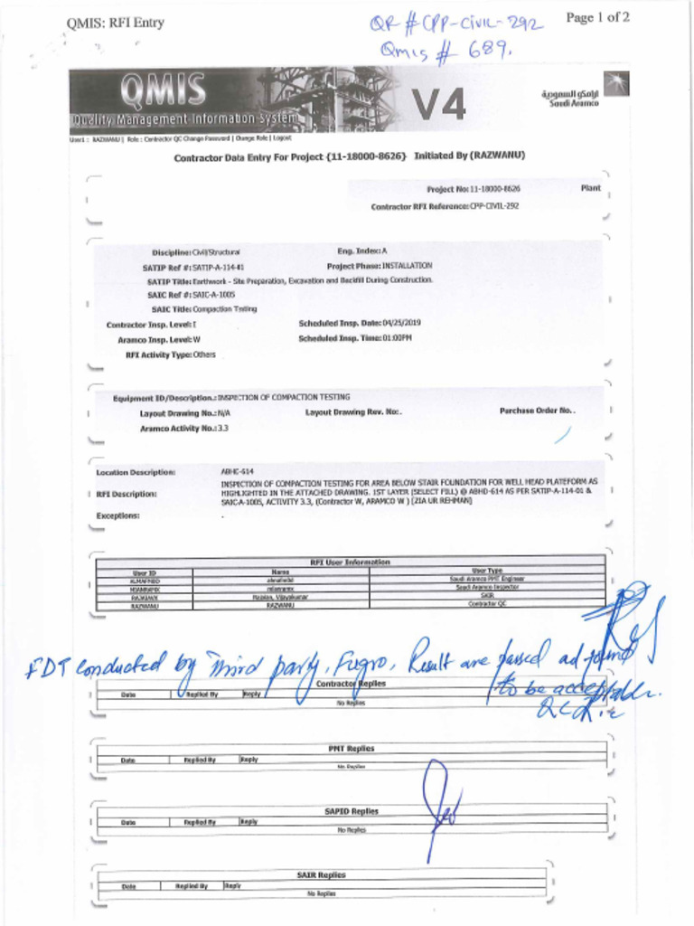 QR#CPP Civil 292 - Qmis#689 | PDF