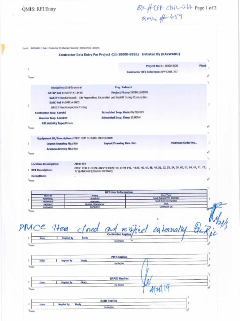 QR#CPP Civil 267 - Qmis#659 | PDF