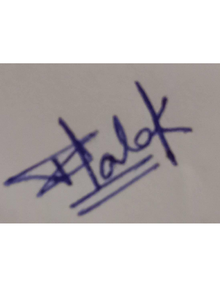 Palak Sign | PDF