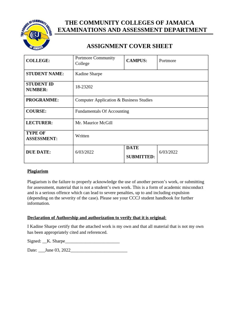Fundamentals of Accountin Final Exam | PDF | Debits And Credits | Cheque