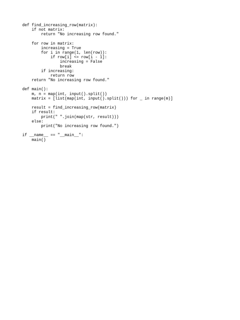 Test Matrix | PDF