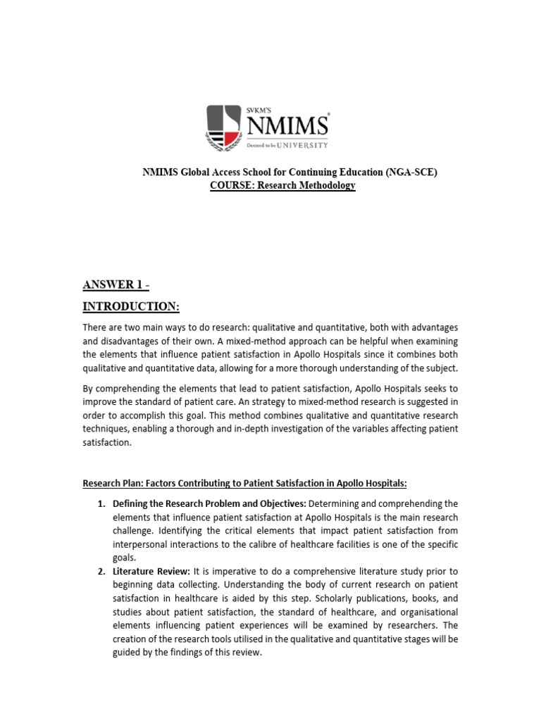 research methodology | PDF | Survey Methodology | Methodology