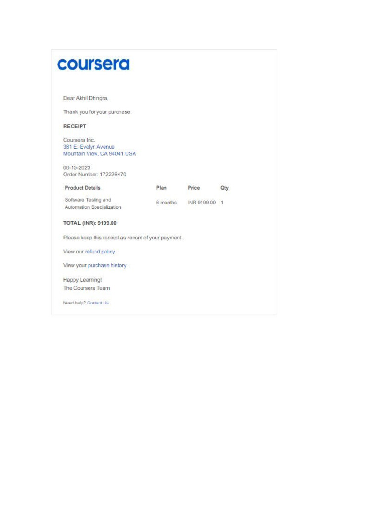 Coursera Automation Akhil | PDF