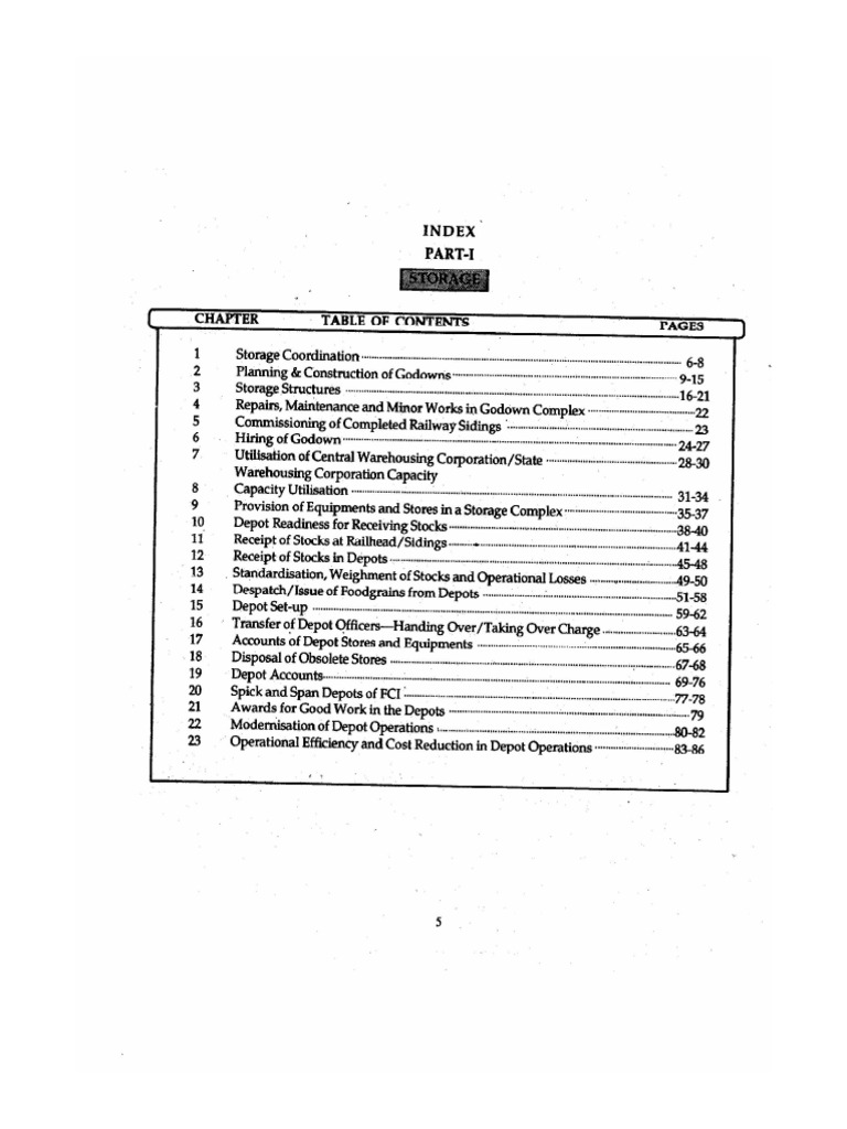 Storage Manual Part 1 | PDF
