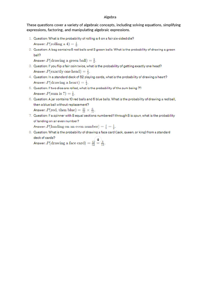Probability Theory | PDF