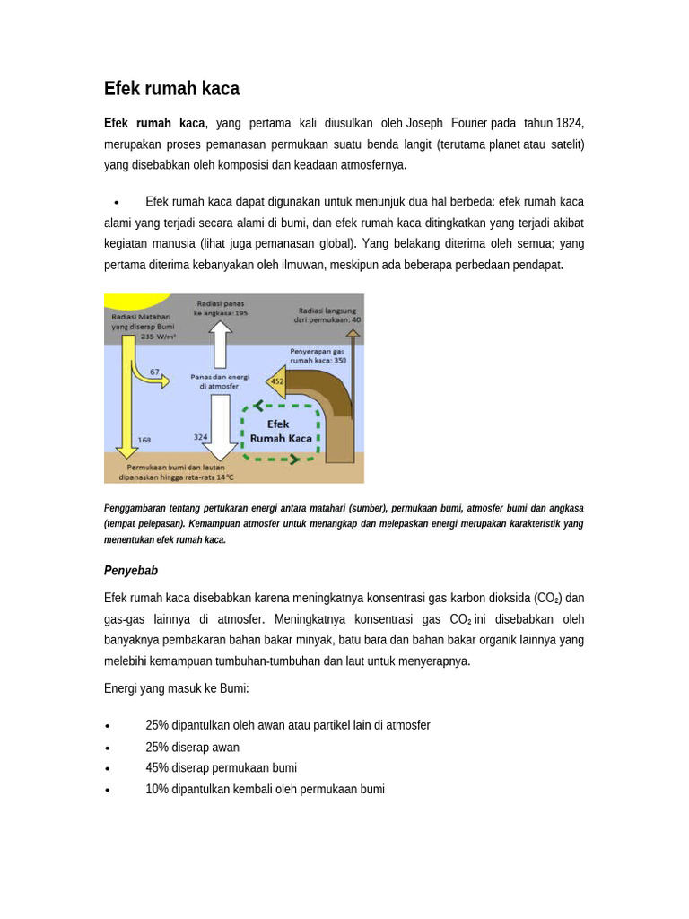 Efek rumah kaca | PDF