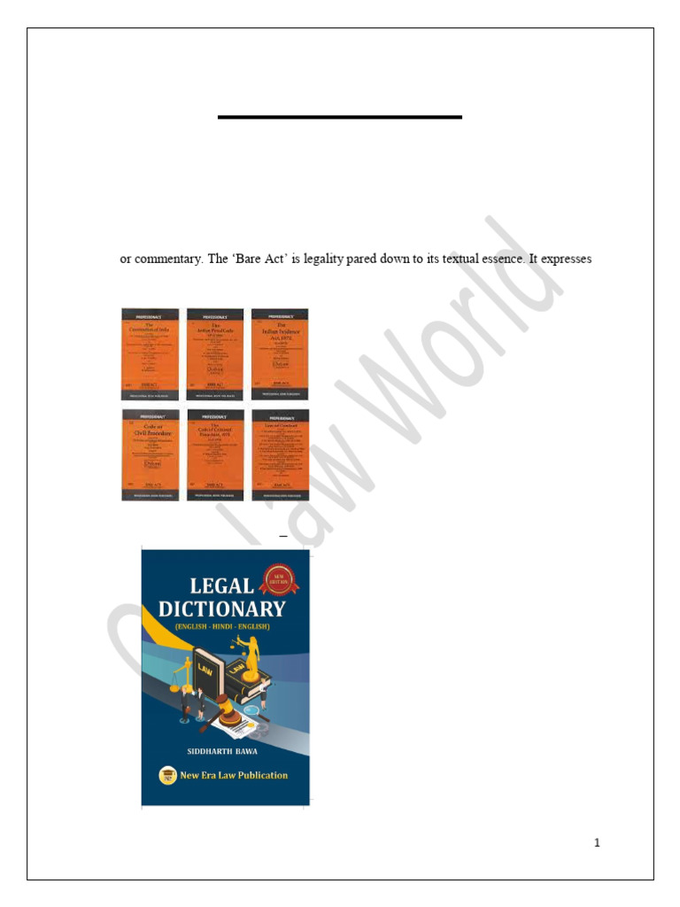 Books Suggestions LLB - Unlocked | PDF