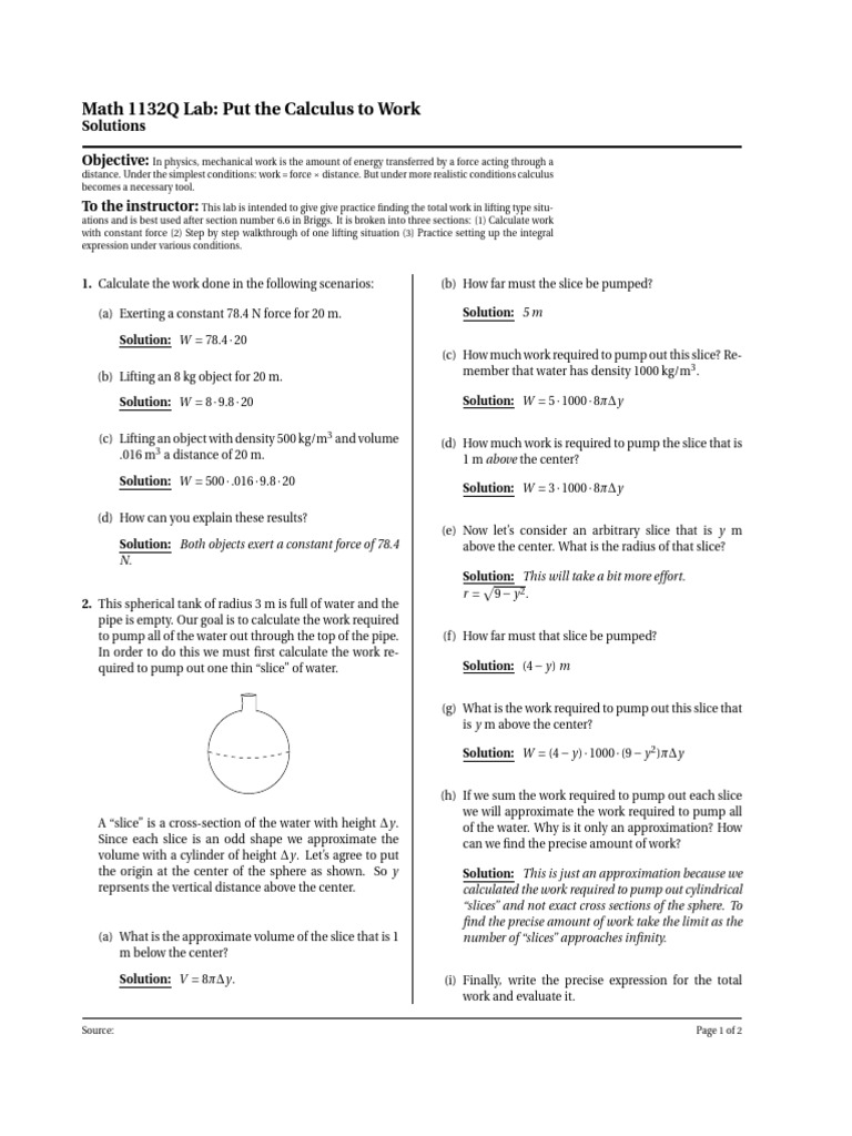 Worked Problems Maths | PDF | Sphere | Classical Mechanics