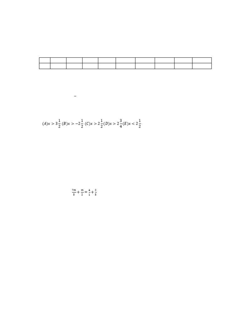 JSS 3 Math Exam Practice | PDF