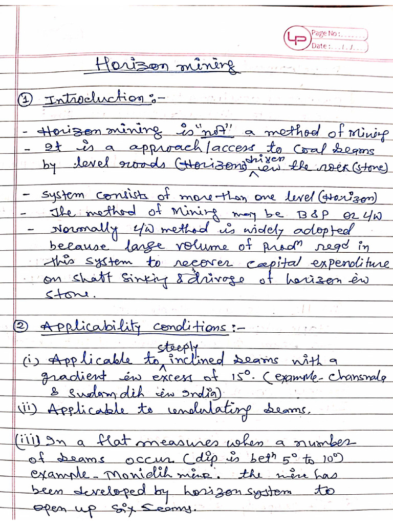 Horizon Mining Part 1 | PDF
