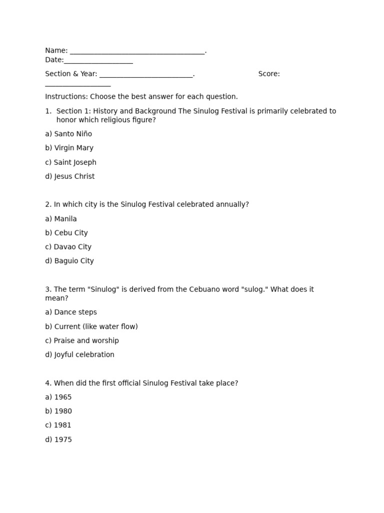 Exam P3 Sfinals 1 Pdf Cebu