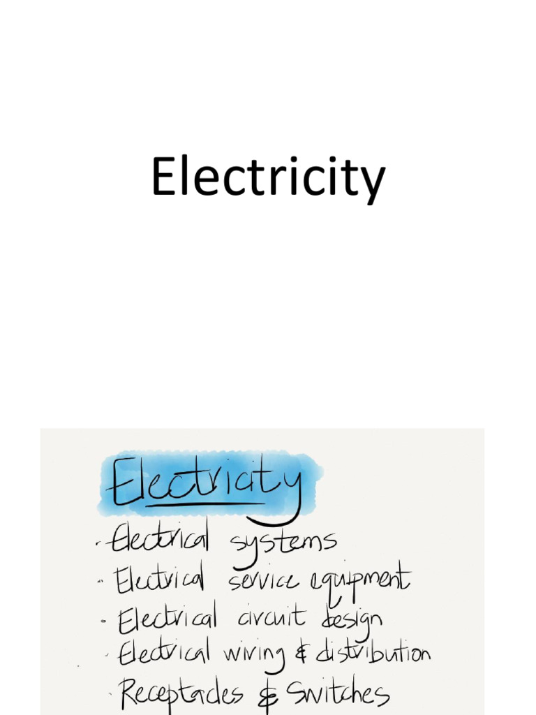 Building Electrification (1) | PDF | Ac Power Plugs And Sockets ...