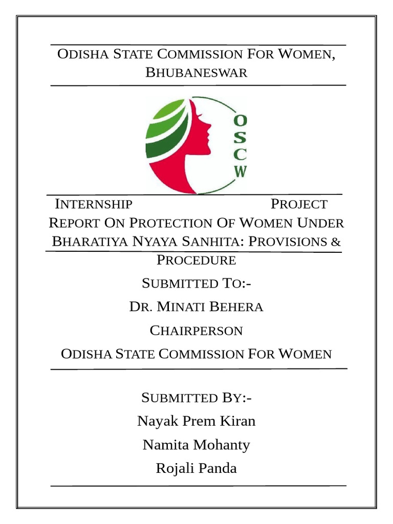 Odisha State Commission For Women | PDF | Assault | Crimes