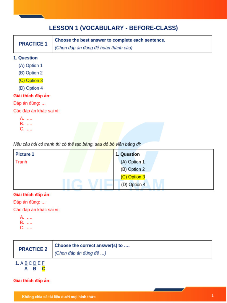 Handout Template | PDF