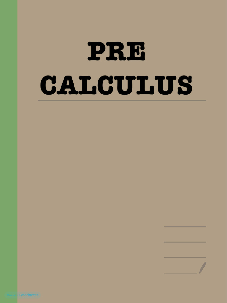 Pre-Calculus | PDF | Perpendicular | Elementary Geometry