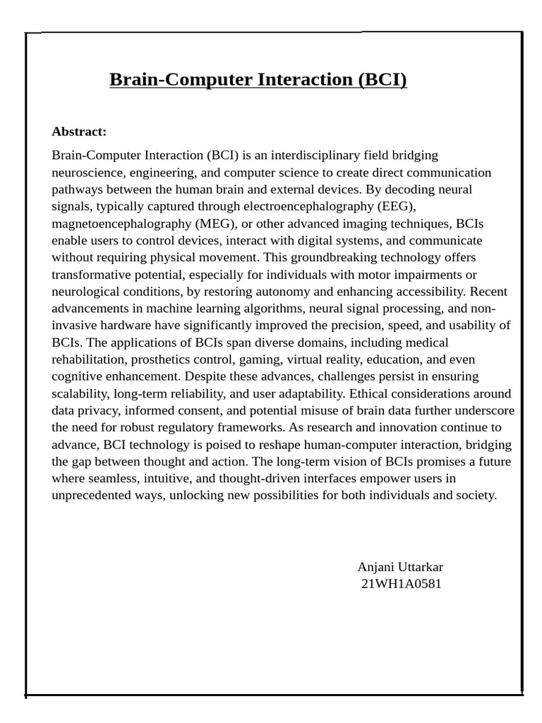BCI Abstract | PDF