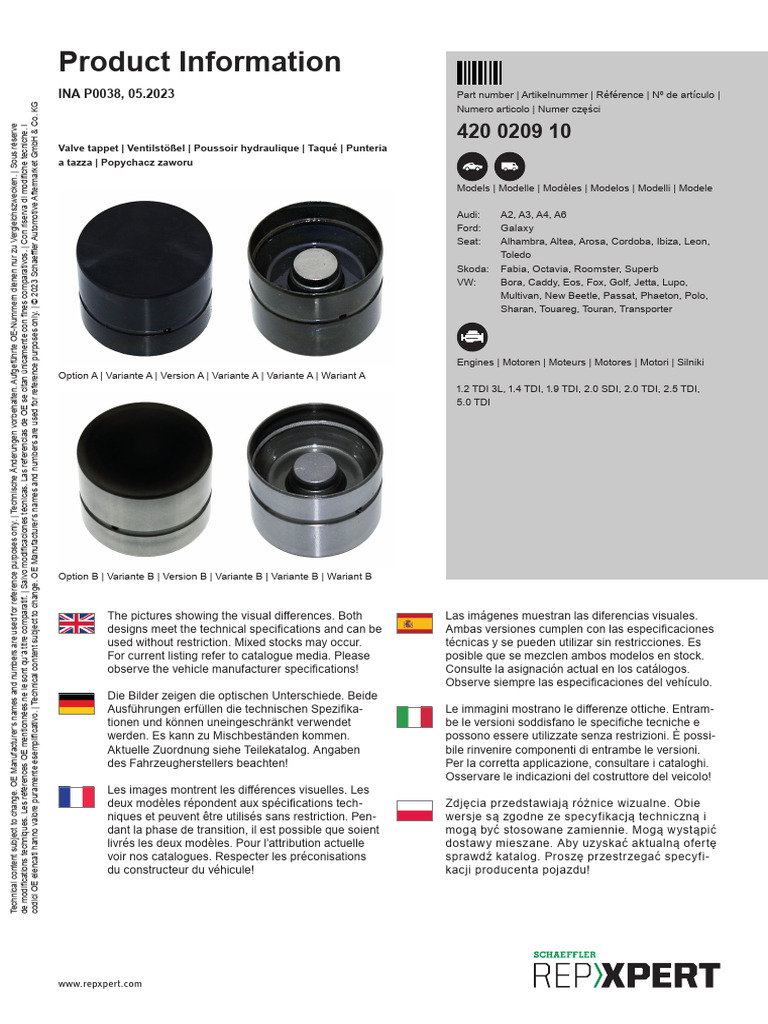 PI-INA-P0038-en-de-fr-es-it-pl | PDF | Autos de Alemania | Industria ...