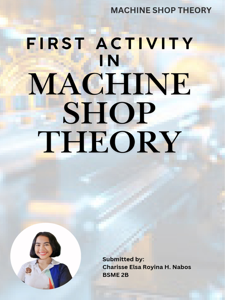 Machine Shop Theory | PDF | Machining | Numerical Control