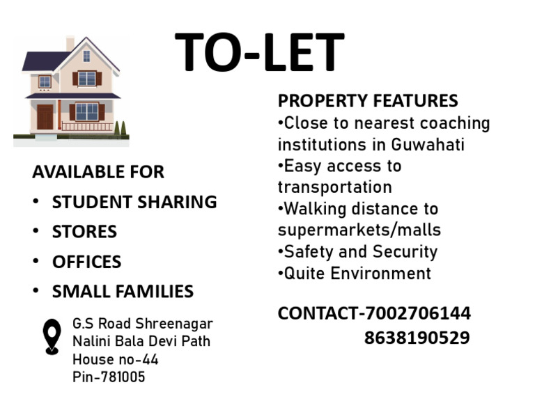 To-Let: Student & Family Rentals in Guwahati | PDF