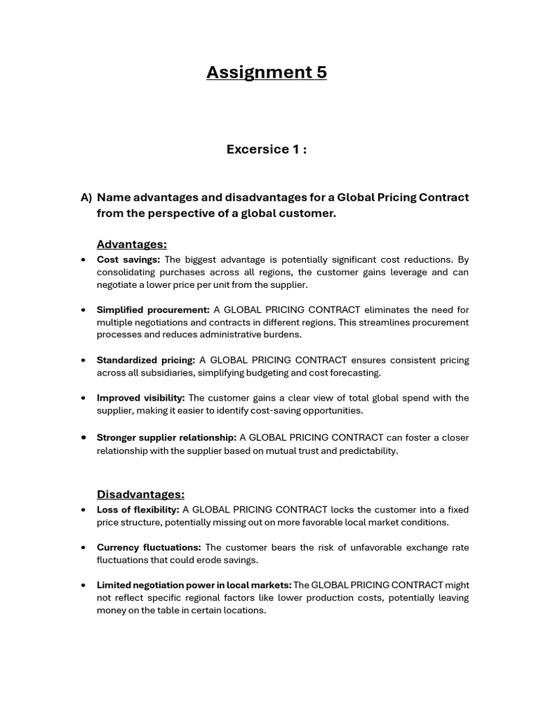 Assignment 5 | PDF | Subscription Business Model | Business Process