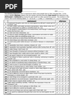 3 Ds: Delay, Distract, Decide Worksheet | PDF