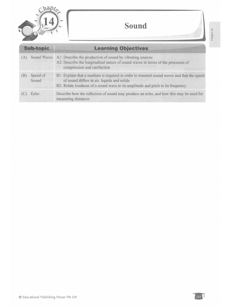Genius Physics - S4EX - Sound Notes | PDF