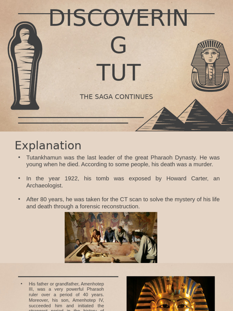 Discovering Tut | PDF | Tutankhamun | Akhenaten