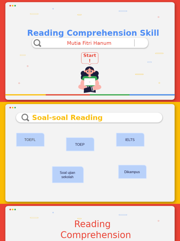 Reading Comprehension | PDF | Cognition | Cognitive Science
