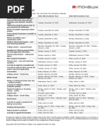 Miami Dade College Spring 2024 Dates | PDF