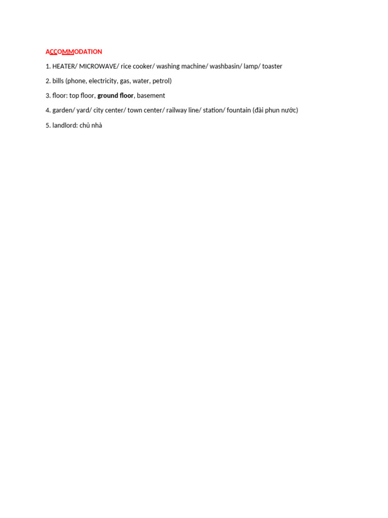Student Housing Essentials Guide | PDF