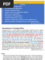 Types of Foreign Policy | PDF | Foreign Policy | International Relations