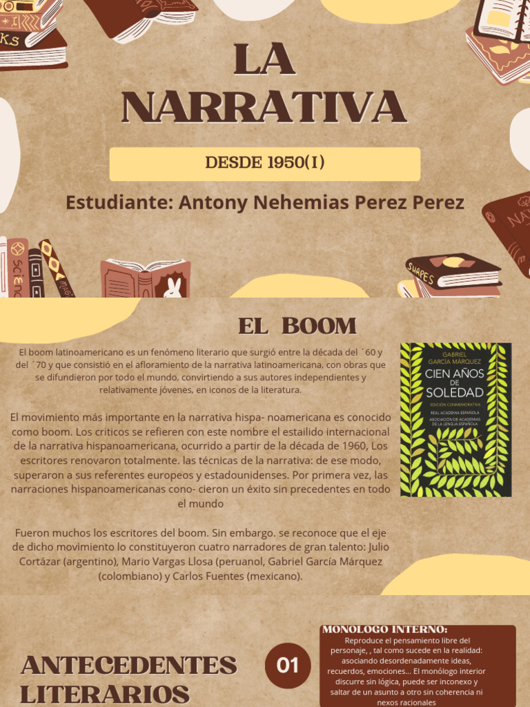 El Boom Latinoamericano: Narrativa y Autores | PDF | Narración ...
