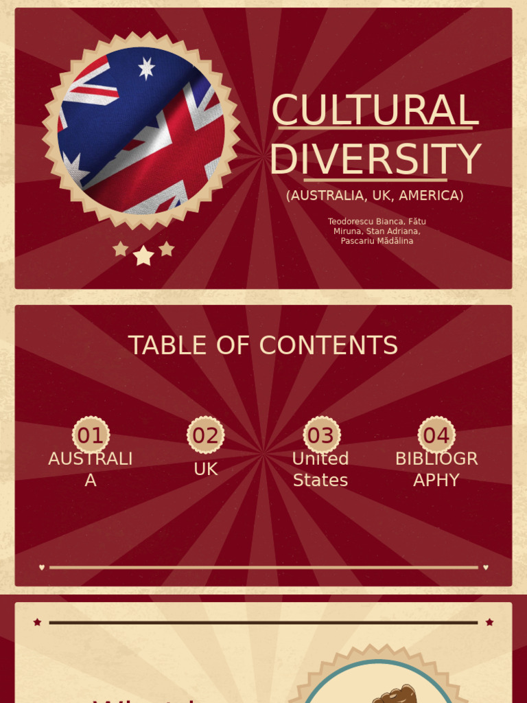 Cultural Diversity Aus, UK, US | PDF | Australia | Ethnicity