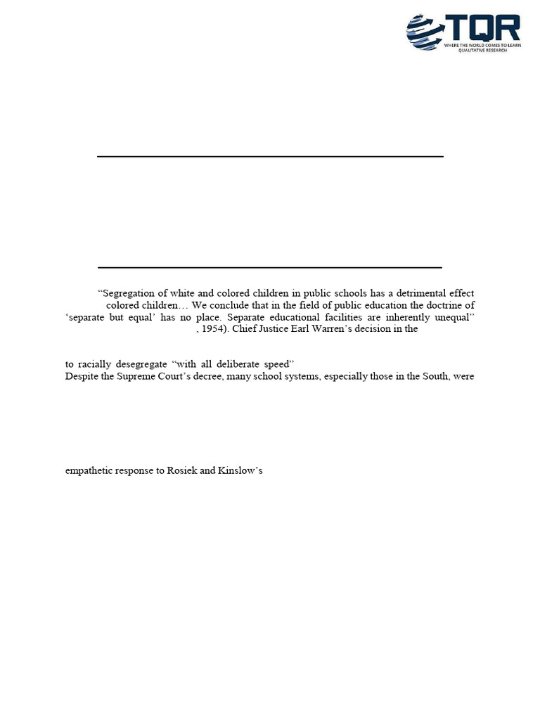 Resegregation as Curriculum. The Meaning of the New Racial Segregation ...