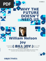 Why The Future Does Not Need Us | PDF | Artificial Intelligence ...