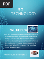 5G Technology Presentation | PDF
