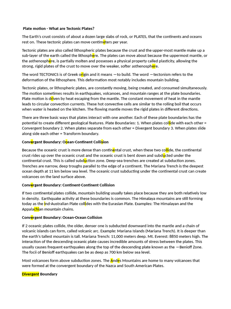 Clil Lesson 1 - Reading Skills | PDF