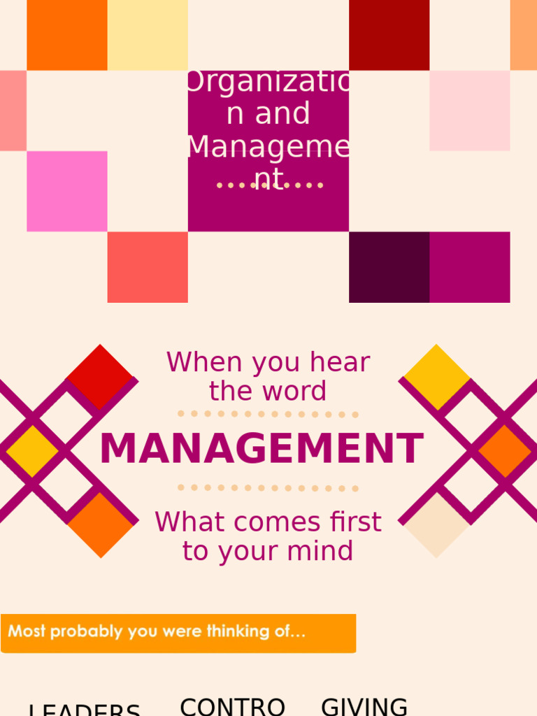 Management Functions and Theories Explained | PDF | Leadership ...