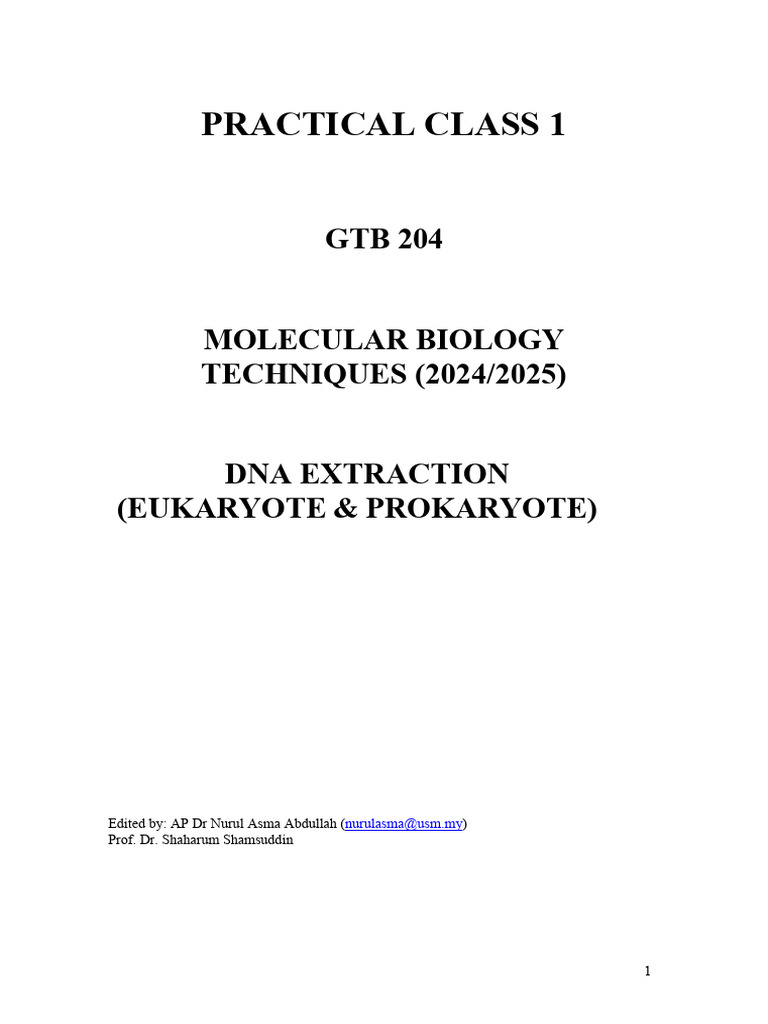 PRACTICAL CLASS 1_edited NAA 2024 | PDF | Precipitation (Chemistry ...