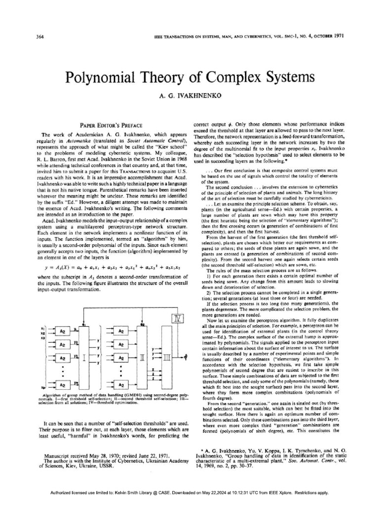 Veryfirst Deep Learning Paper | PDF
