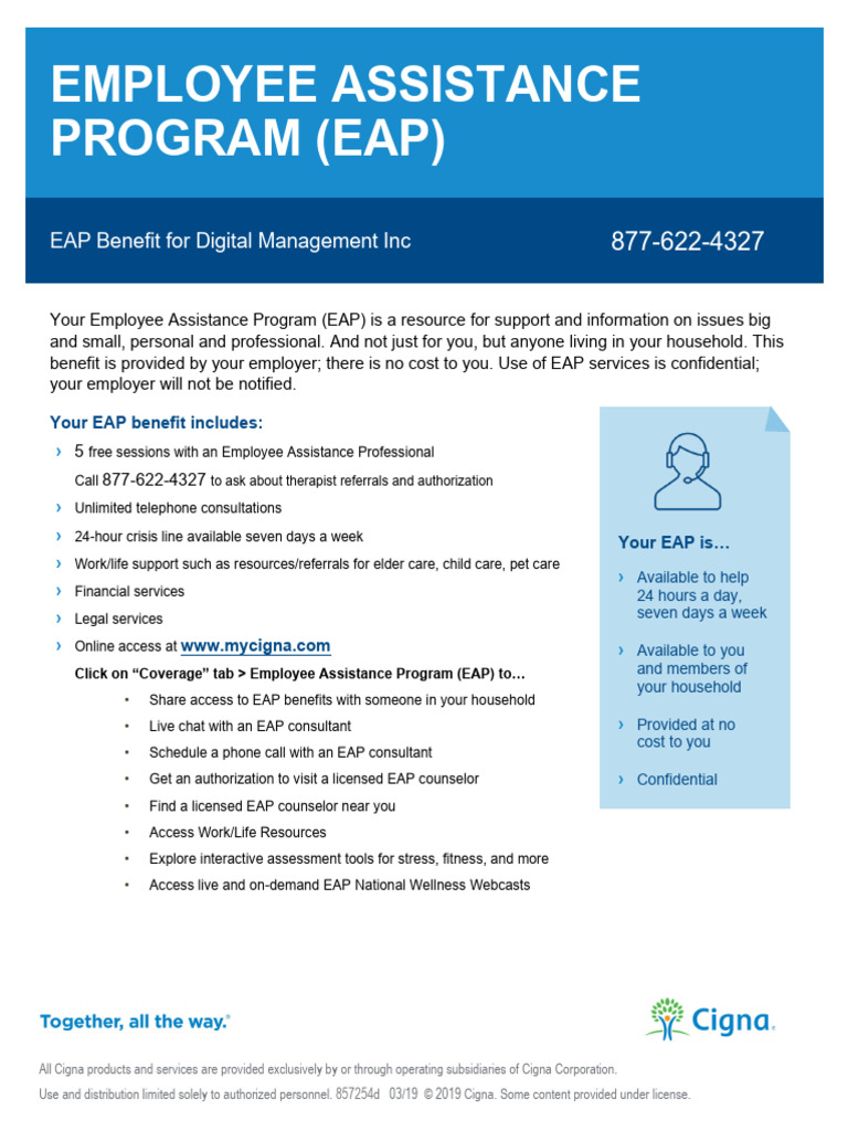 EAP Benefit for DMI | PDF | Business | Social Programs